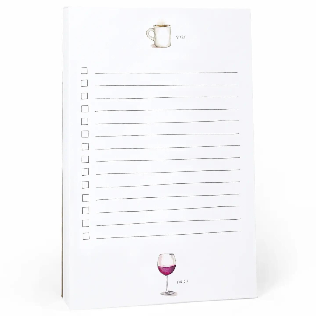 Start to Finish Notepad– Loft & Vine